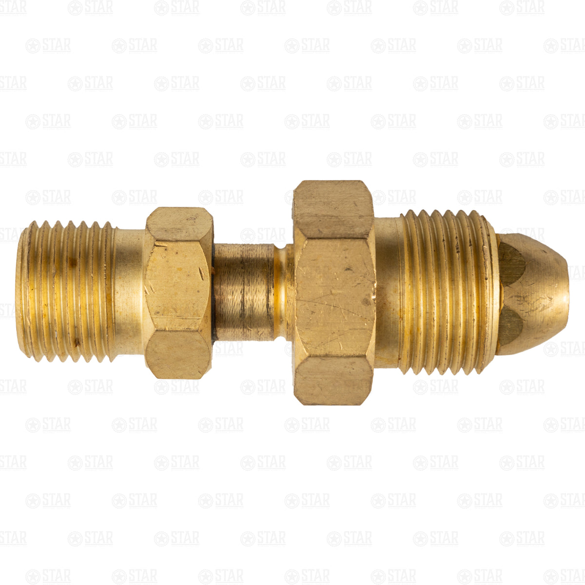 CO2 Regulator to Nitrogen Gas Tank Adapter Brass CGA580 – Star Beverage ...