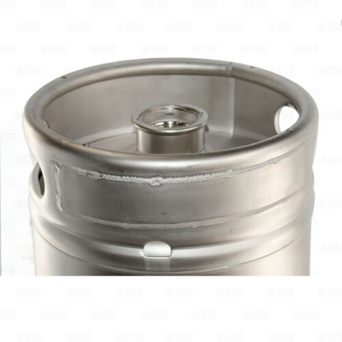 1/6 Barrel Stainless Steel Commercial Beer Keg 5.16 Gallon Sankey D Sp ...